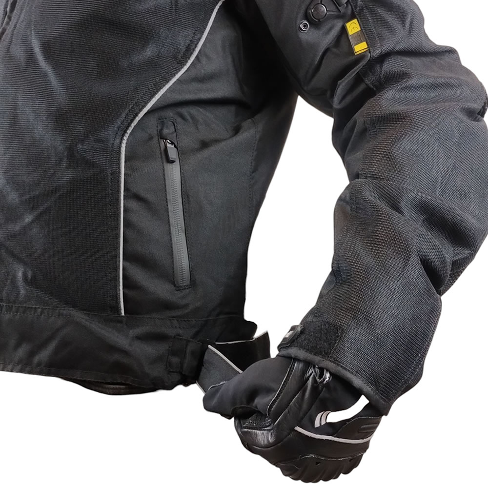 CHAQUETA ATROX AT2313 VERANO HOMBRE NEGRA