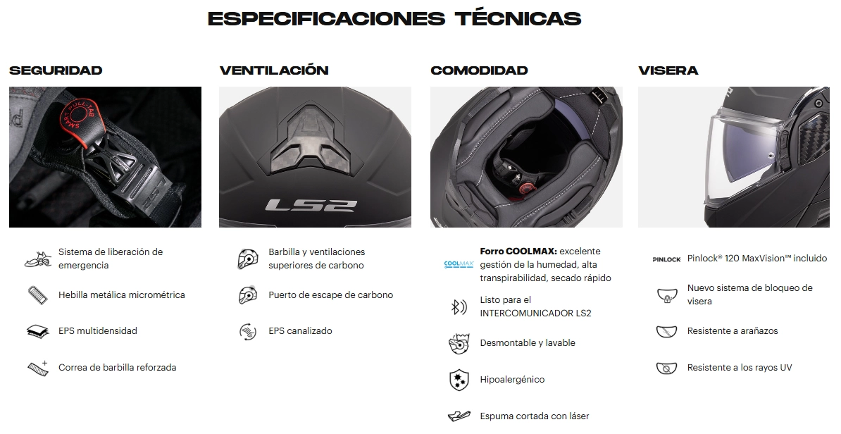 CASCO LS2 FF910 ADVANT II BLANCO